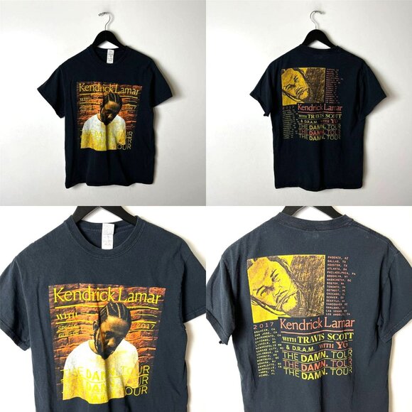 Urban Outfitters | Tops | 27 Kendrick Lamar The Damn Tour Tshirt Medium ...